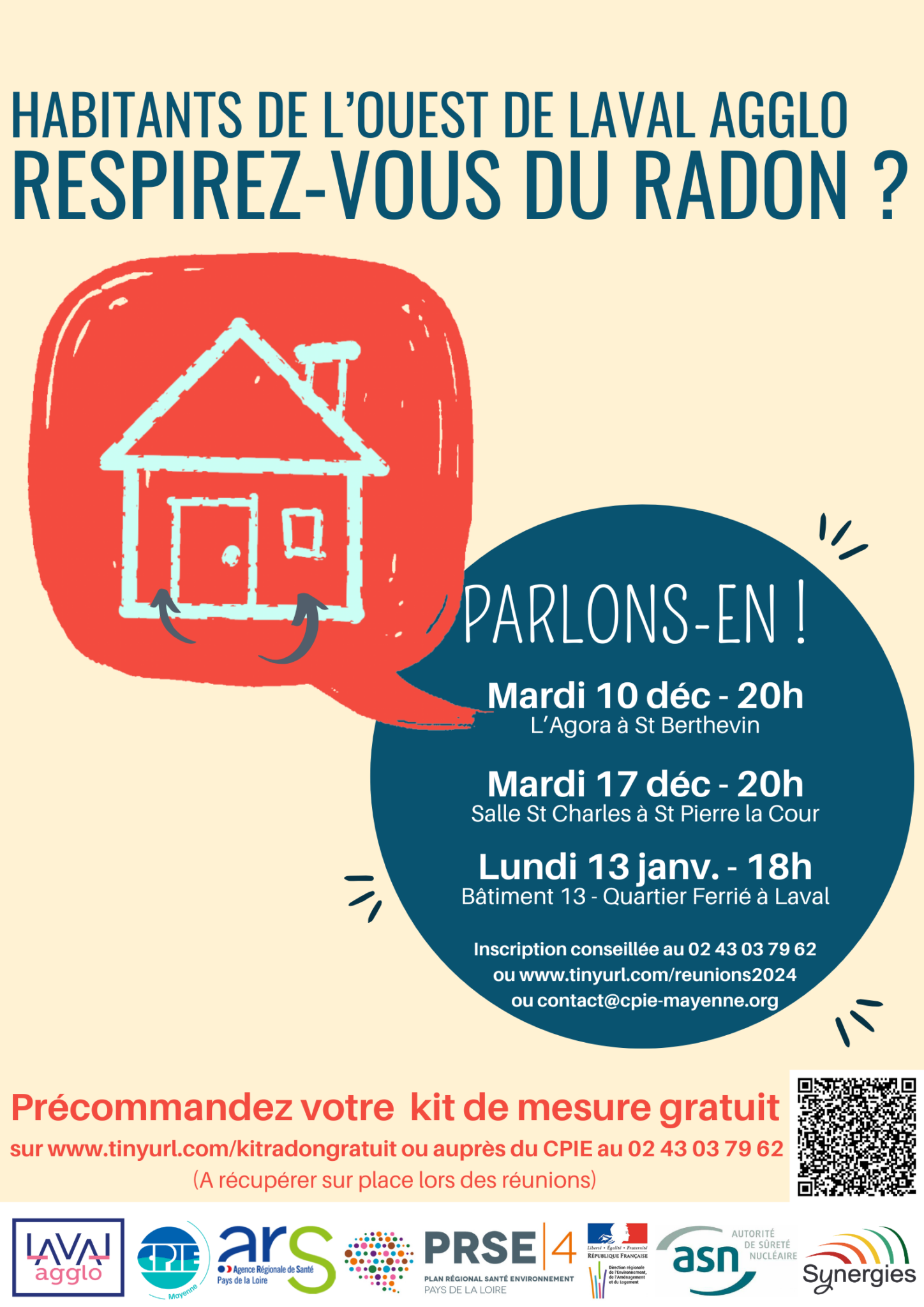 Du radon dans l'agglomération de Laval ? - CPIE Mayenne - Bas-Maine